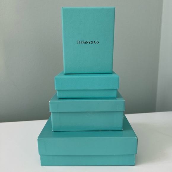 Tiffany & Co. | Jewelry | Tiffany Co Assorted Boxes Bundle | Poshmark